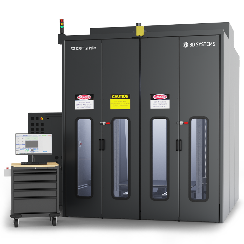 EXT Titan Pellet 3D プリンタ | 3D Systems